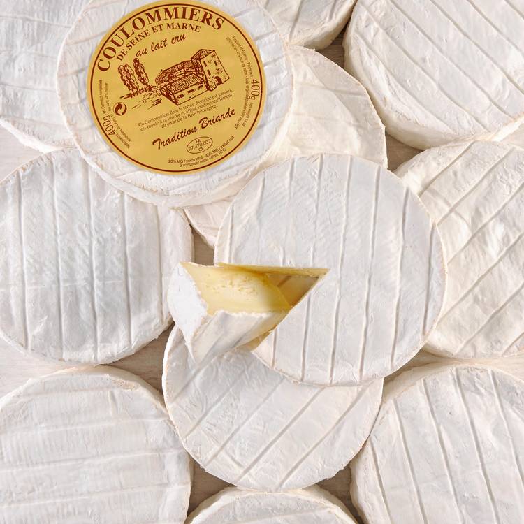 Le Coulommiers tradition lait cru Rouzaire - mon-marché.fr