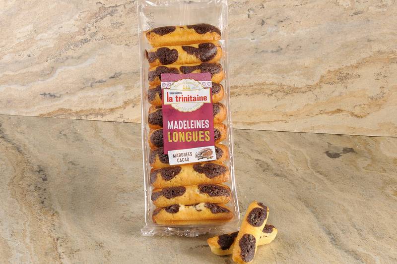Les Madeleines longues marbrées - Mon Marché