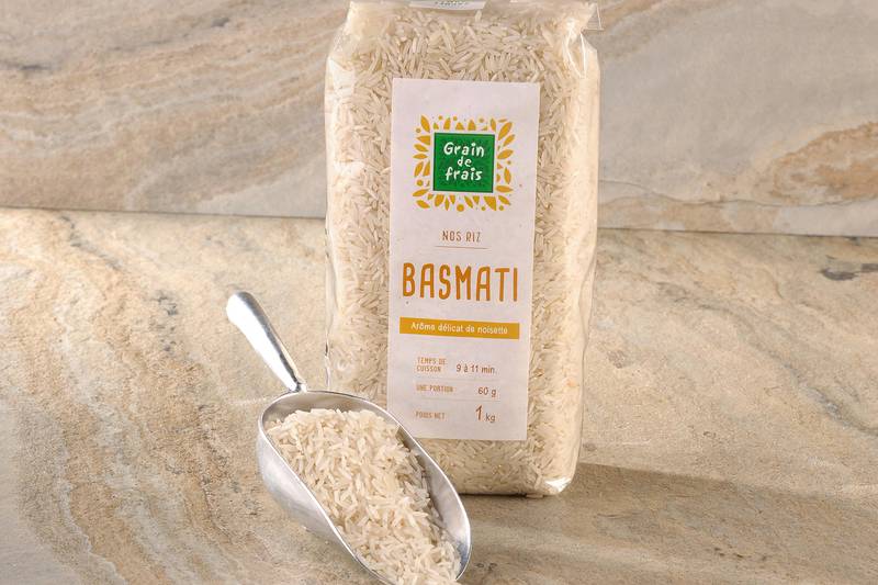 Le Riz basmati - Mon Marché