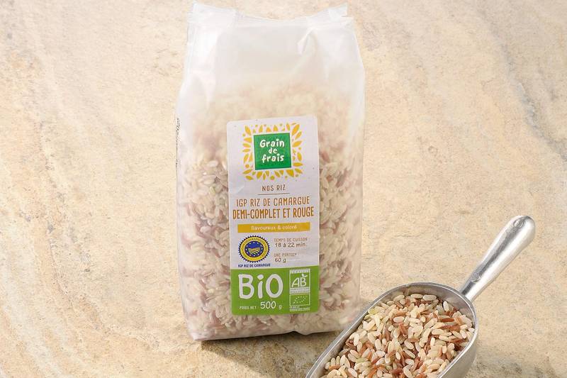 Le Riz duo de Camargue demi-complet IGP & BIO - Mon Marché
