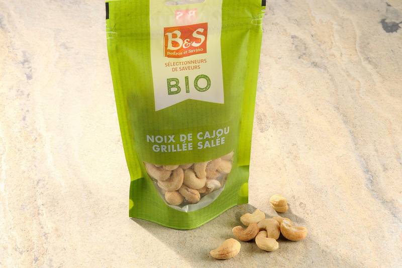 Les Noix de cajou grillées et salées BIO - Mon Marché