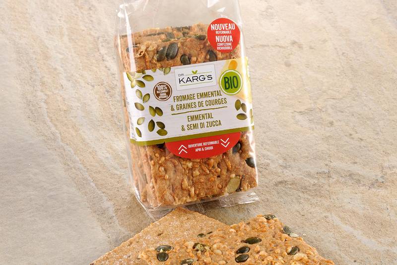 Les Crackers fromage et graines BIO - mon-marché.fr