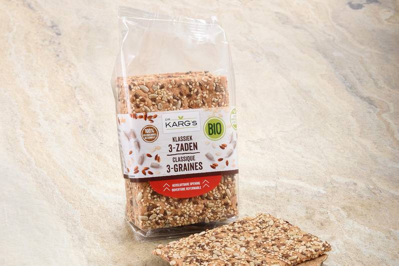 Les Crackers 3 graines BIO - Mon Marché
