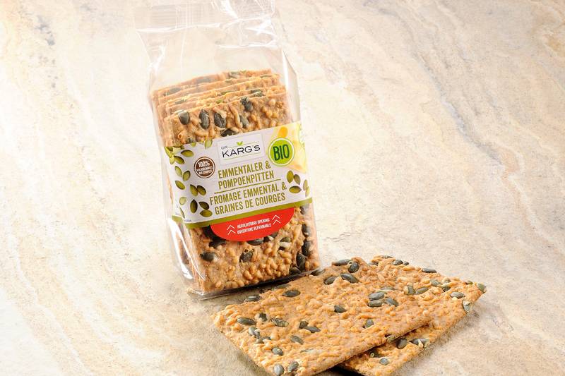Les Crackers fromage et graines BIO - Mon Marché