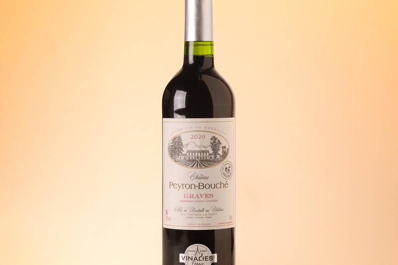 Le Vin rouge "Graves Château" Peyron-Bouché AOP et HVE - mon-marché.fr