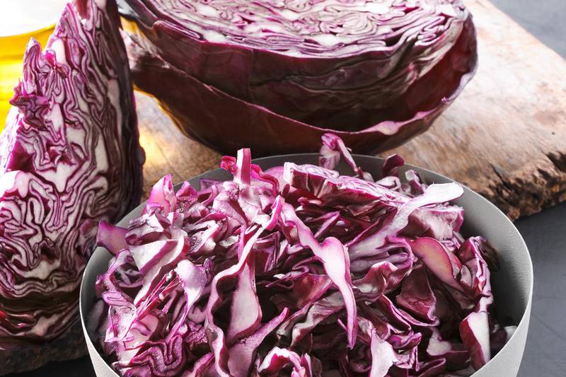 Le Chou rouge coupé - Mon Marché