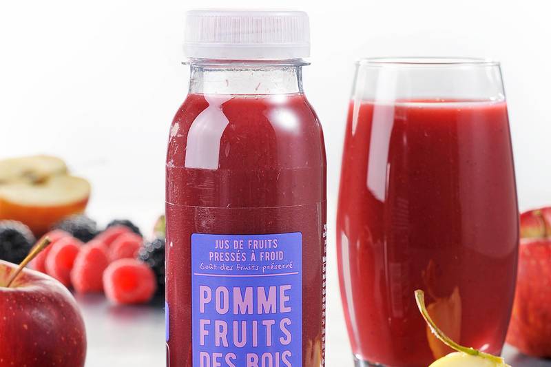 Le Pur jus - pomme & fruits des bois - mon-marché.fr