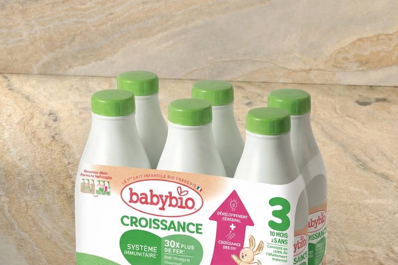 Le Pack de lait infantile croissance liquide BIO - Mon Marché