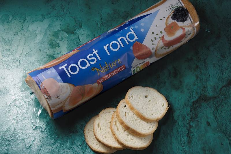 Les Toasts de pain de mie nature - Mon Marché