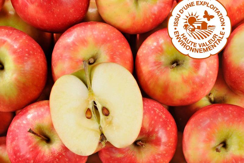 La Pomme pink lady HVE - mon-marché.fr