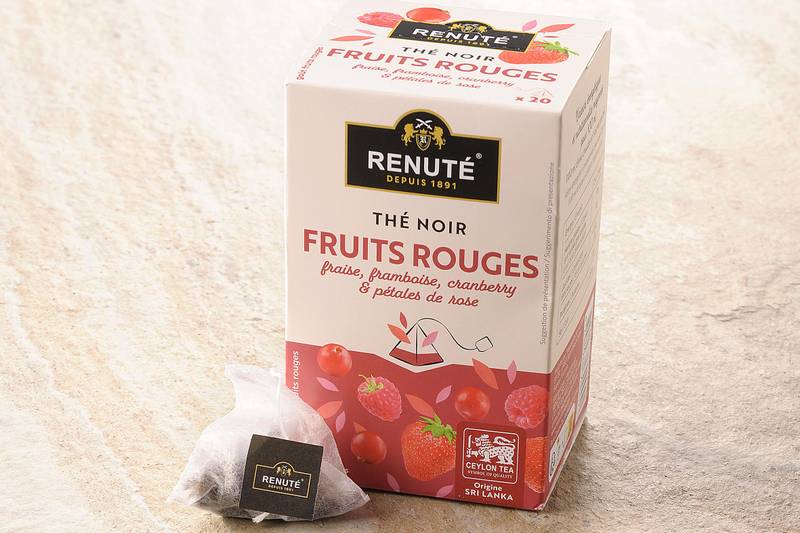 Le Thé noir aux fruits rouge - Mon Marché