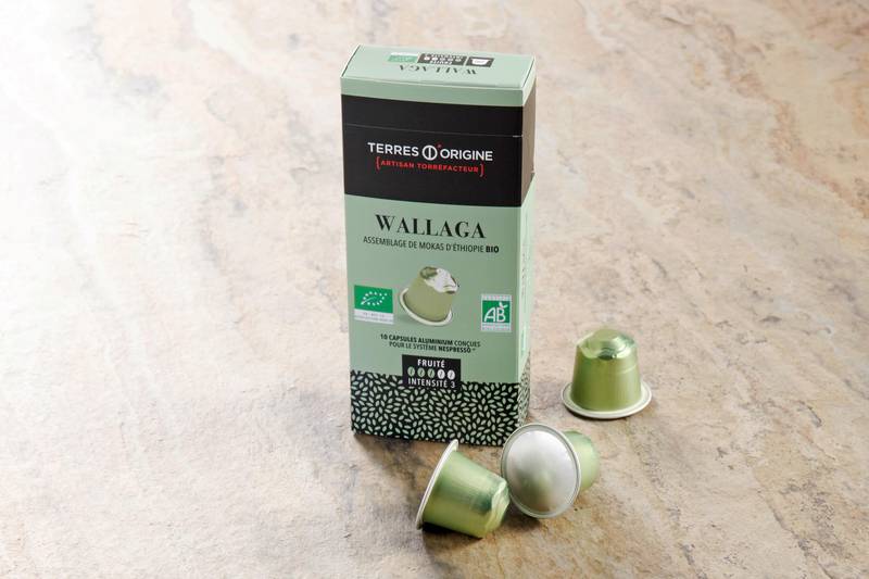 Le Café Wallaga fruité en capsule BIO - Mon Marché