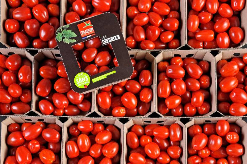 La Tomate Cerise allongée en barquette - Mon Marché