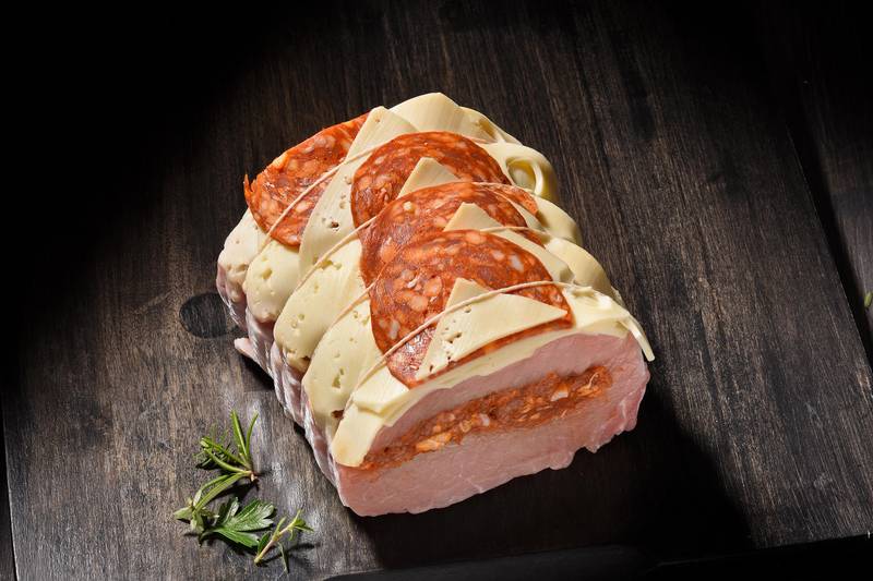 Le Rôti de porc au chorizo - Mon Marché