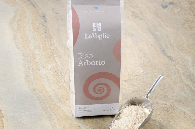 Le Riz arborio pour risotto "Le Voglie" - Mon Marché