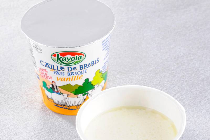 Le Caillé de brebis "Kayola" vanille 2x125g - Mon Marché