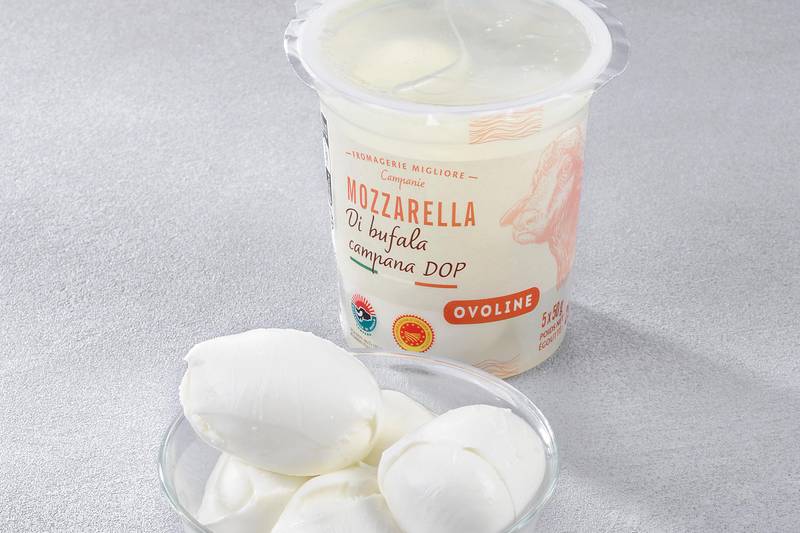 Les Ovolines de mozzarella di bufala campana DOP - Mon Marché