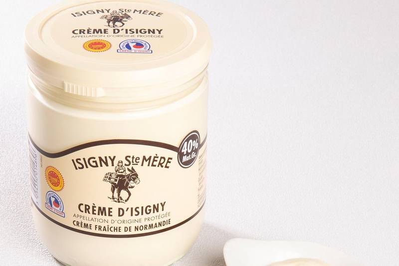 La Crème fraîche d'Isigny épaisse AOP 400g - Mon Marché