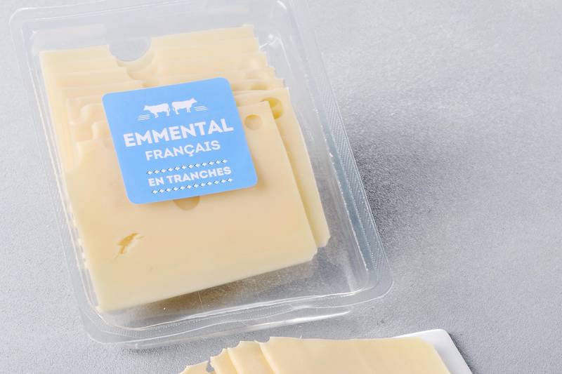 L'Emmental français en tranches - Mon Marché