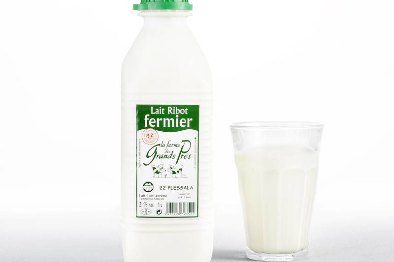 Le Lait Ribot fermier - Mon Marché