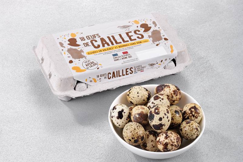 Les 18 Œufs de caille - Mon Marché