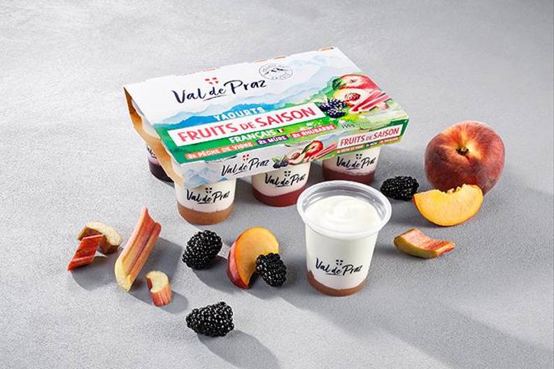 Les Yaourts aux fruits de saison "Val de Praz" - Mon Marché