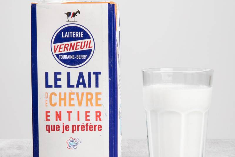 Le Lait de chèvre entier UHT "Verneuil" - Mon Marché