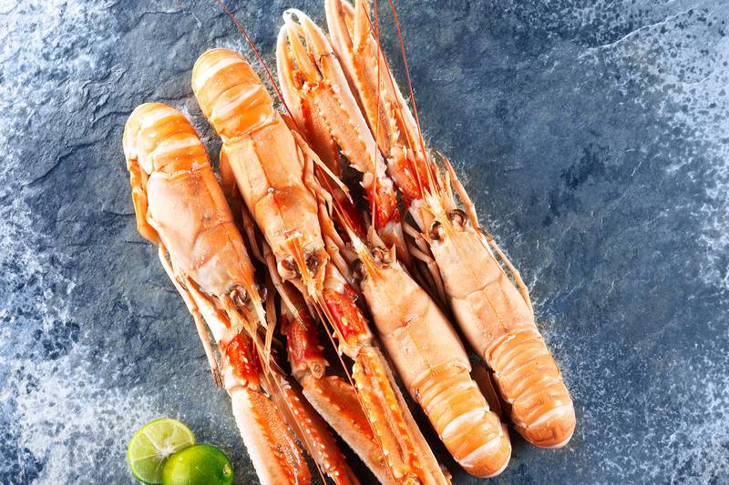 Les Langoustines entières cuites - Mon Marché
