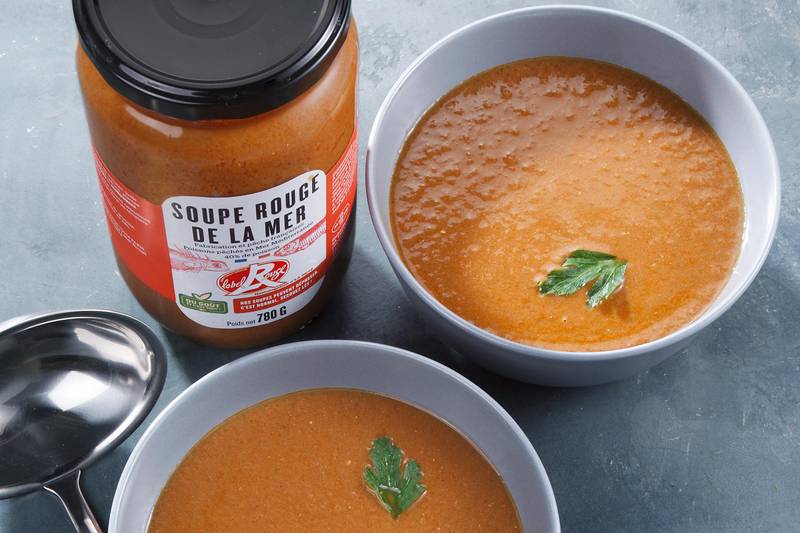 La Soupe rouge de la mer Label Rouge - Mon Marché