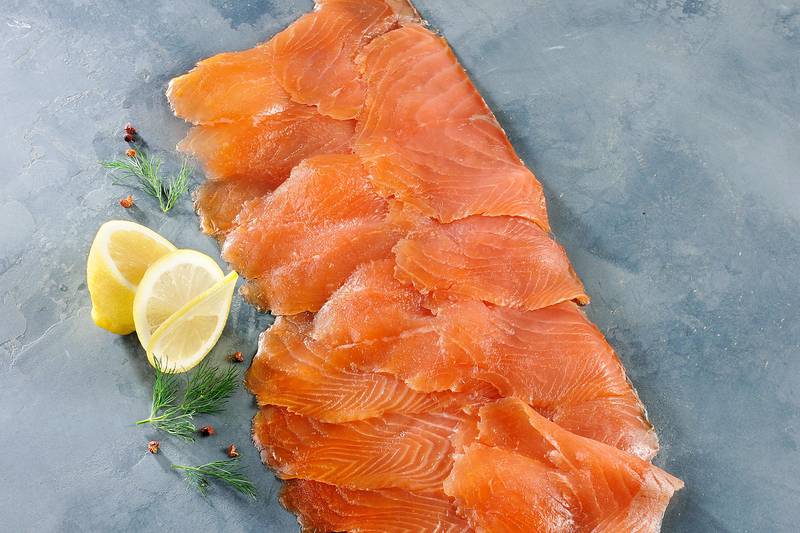 Le Filet de saumon fumé Norvège 10 Tranches - Mon Marché