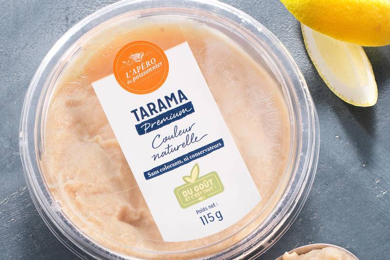 Le Tarama blanc 115g - Mon Marché