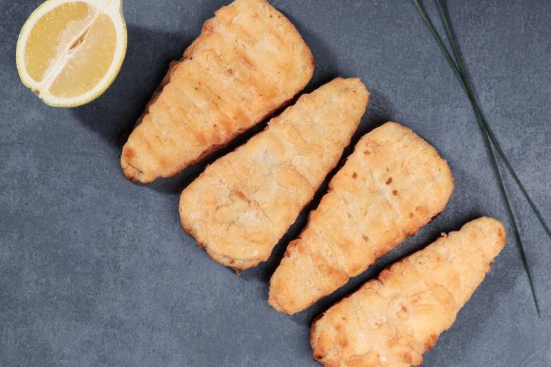 Les 4 Filets de cabillaud Fish & Chips - Mon Marché